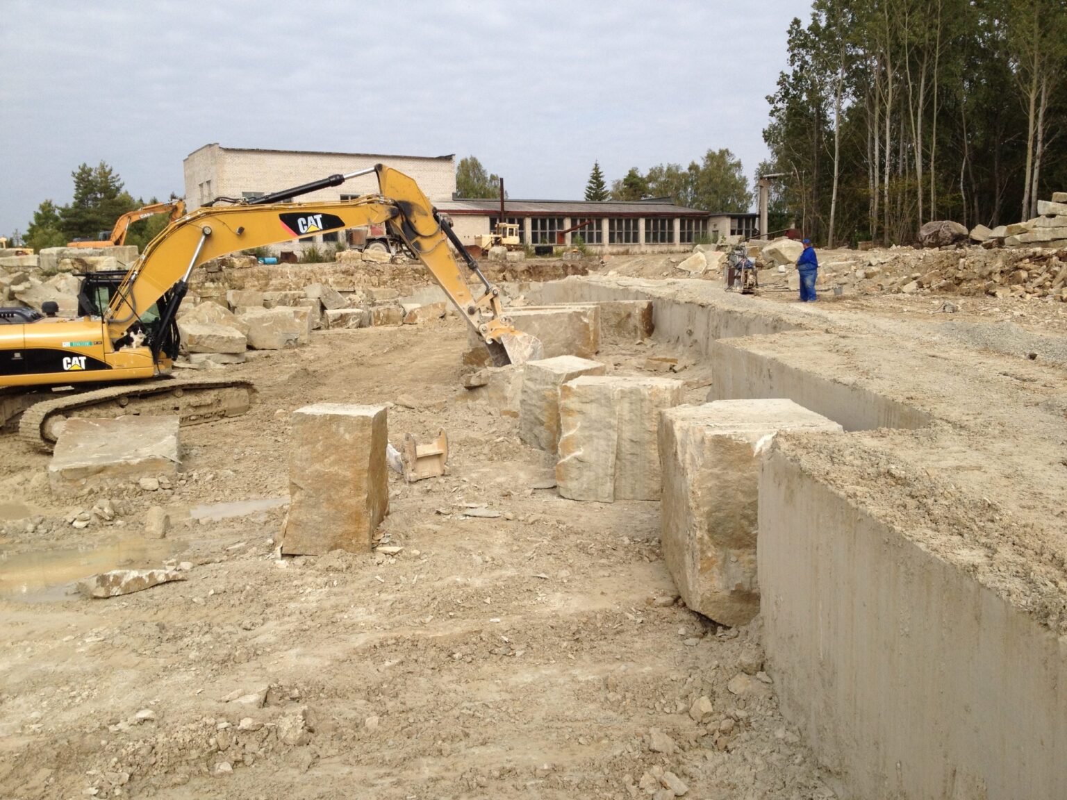 Saaremaa Dolomite Quarries - limestone